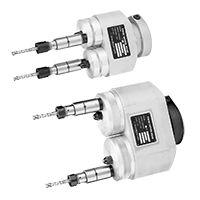 Adjustable Two Spindle Tapping Heads On Sugino Corp.
